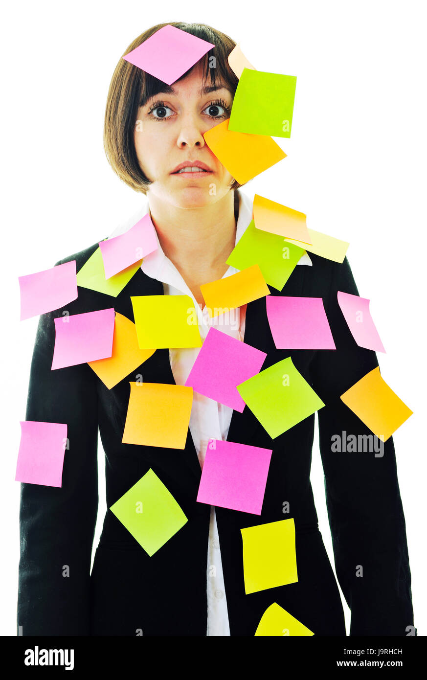 woman, office, note, memo, beautiful, beauteously, nice, remember ...