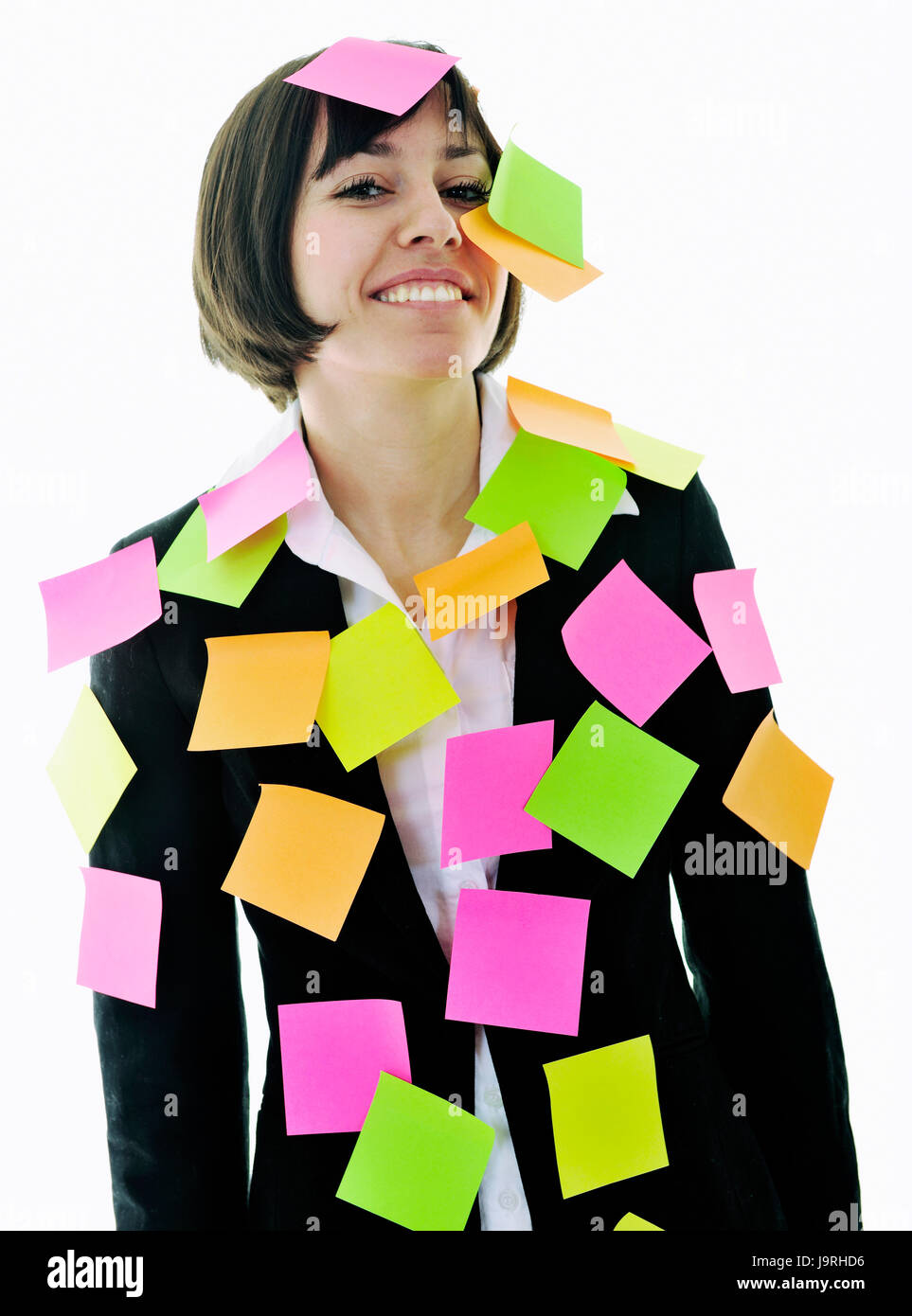 woman, office, note, memo, beautiful, beauteously, nice, remember ...