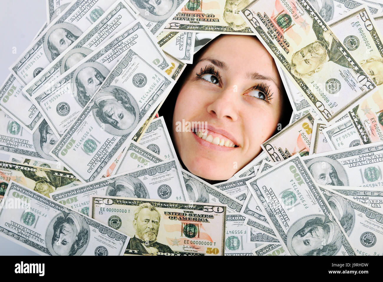 woman, close, bank, lending institution, humans, human beings, people ...
