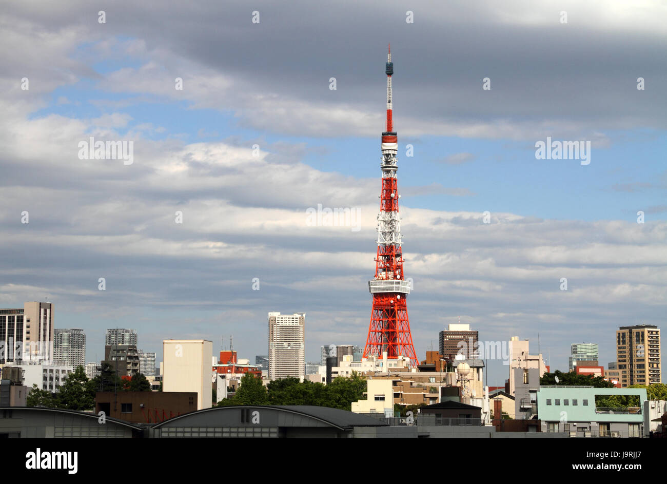 city, town, attraction, skyline, japanese, japan, landmark, tokyo, tower, city Stock Photo - Alamy