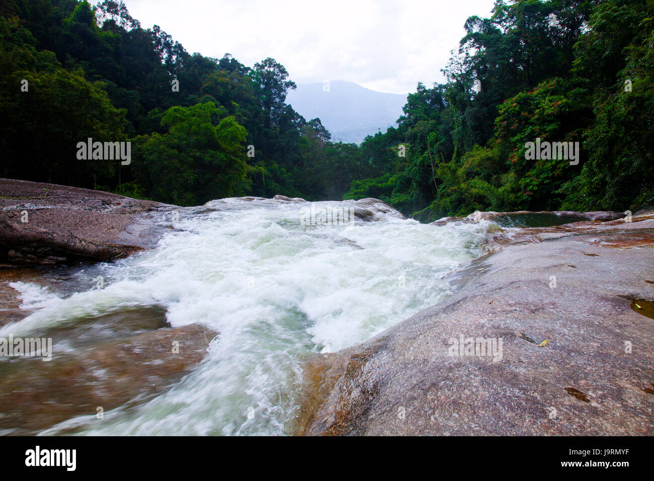 Karom waterfall is one of the attractions of Nakhon SI thammarat ...