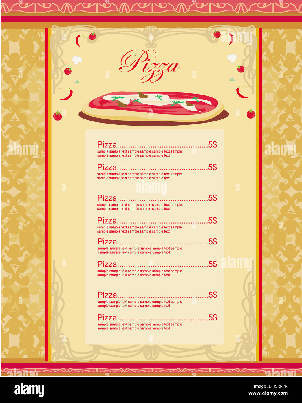 food, aliment, kitchen, cuisine, pizza, italian, card, menu, pizzeria ...