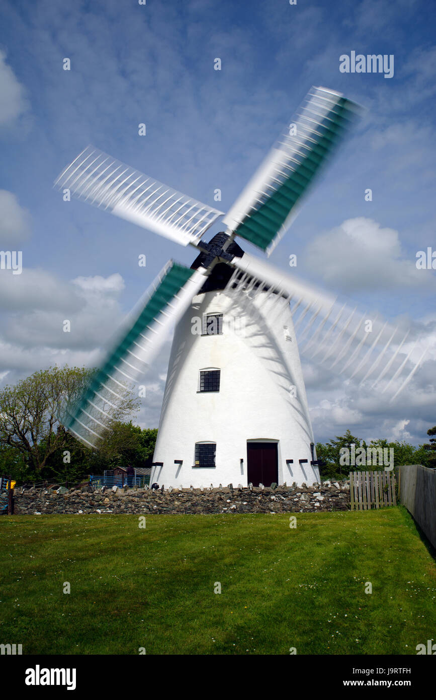 Llynnon Windmill, Anglesey Stock Photo - Alamy