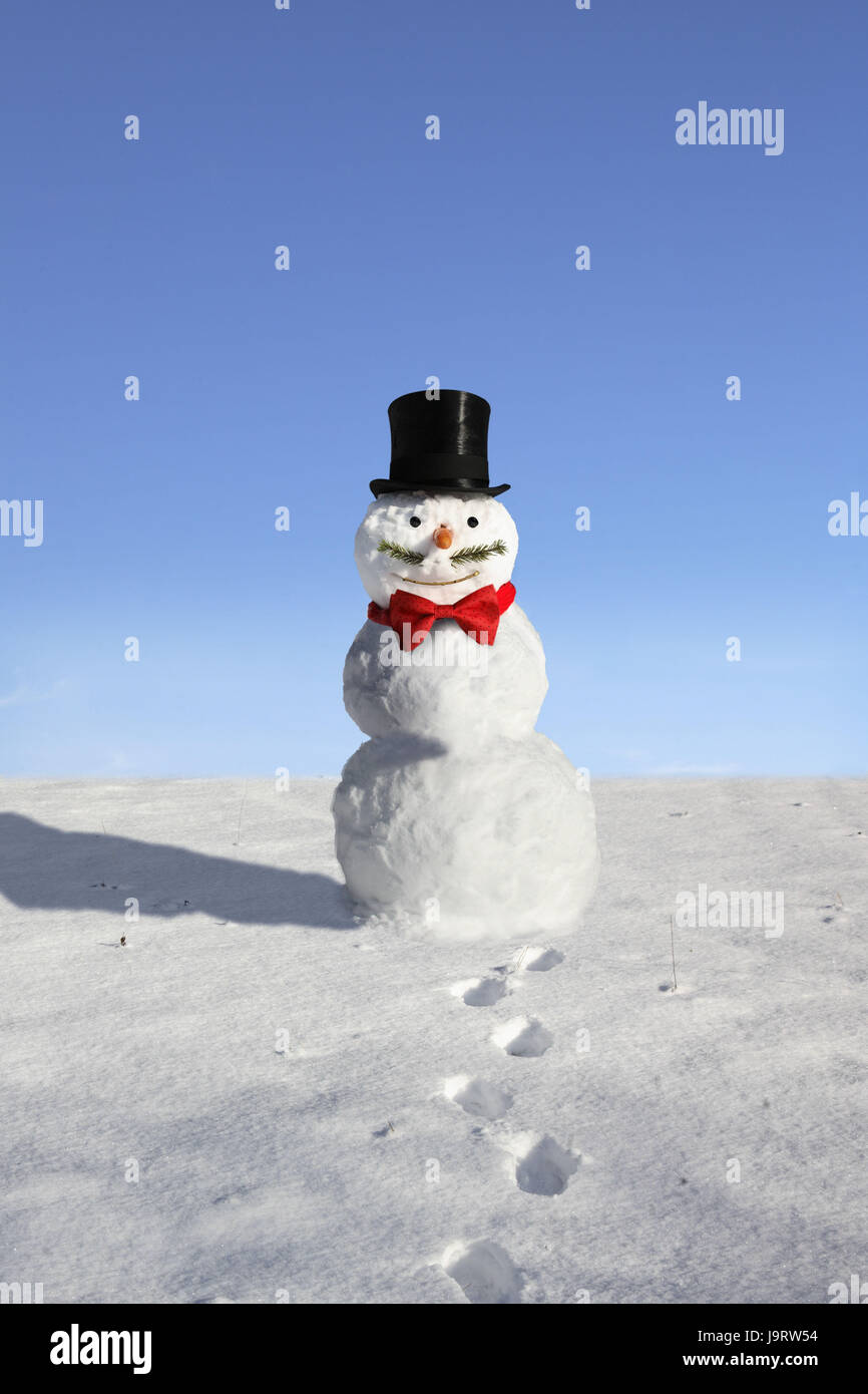 Snowman track hi-res stock photography and images - Alamy