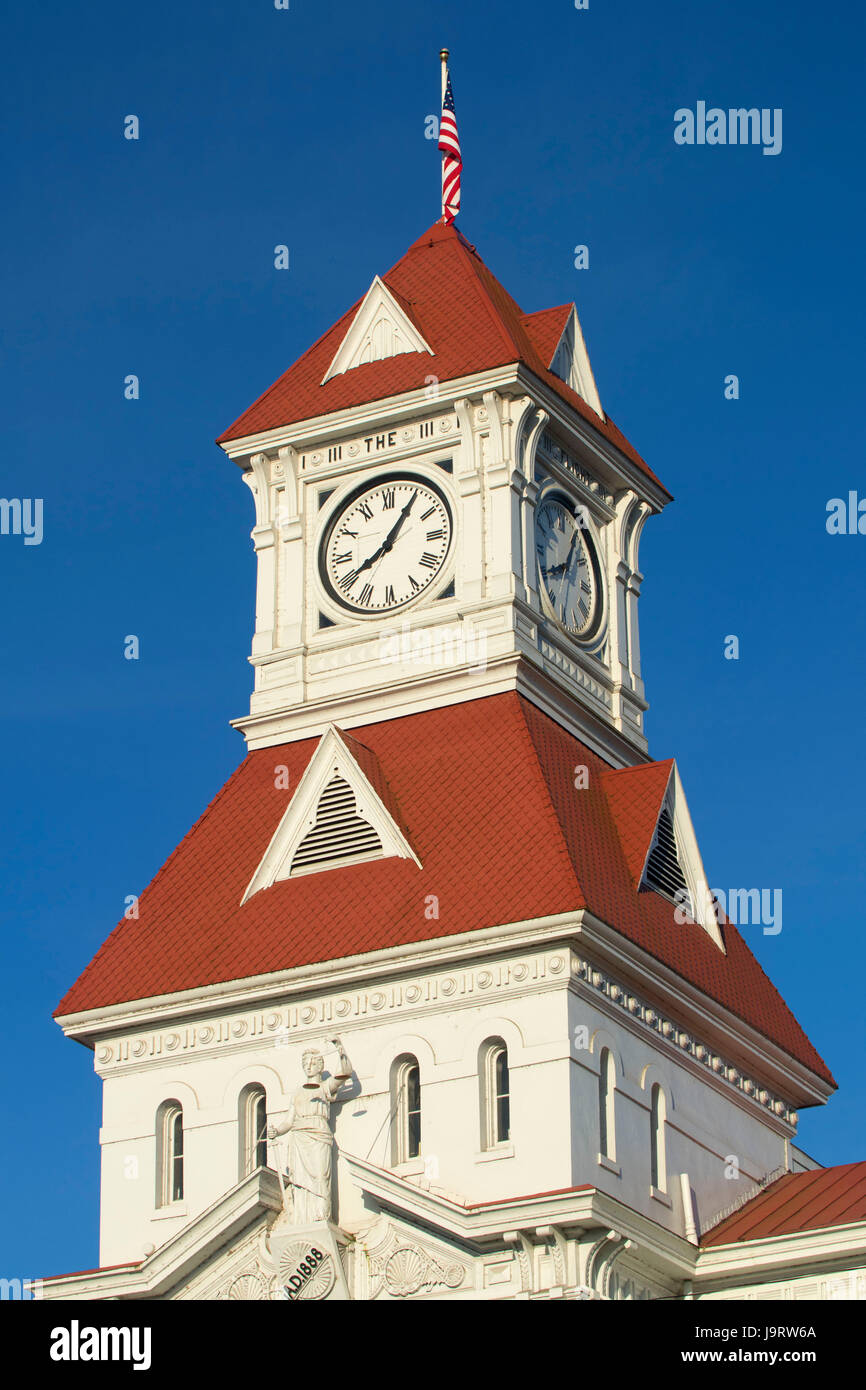 Benton County Courthouse, Corvallis, Oregon Stock Photo - Alamy