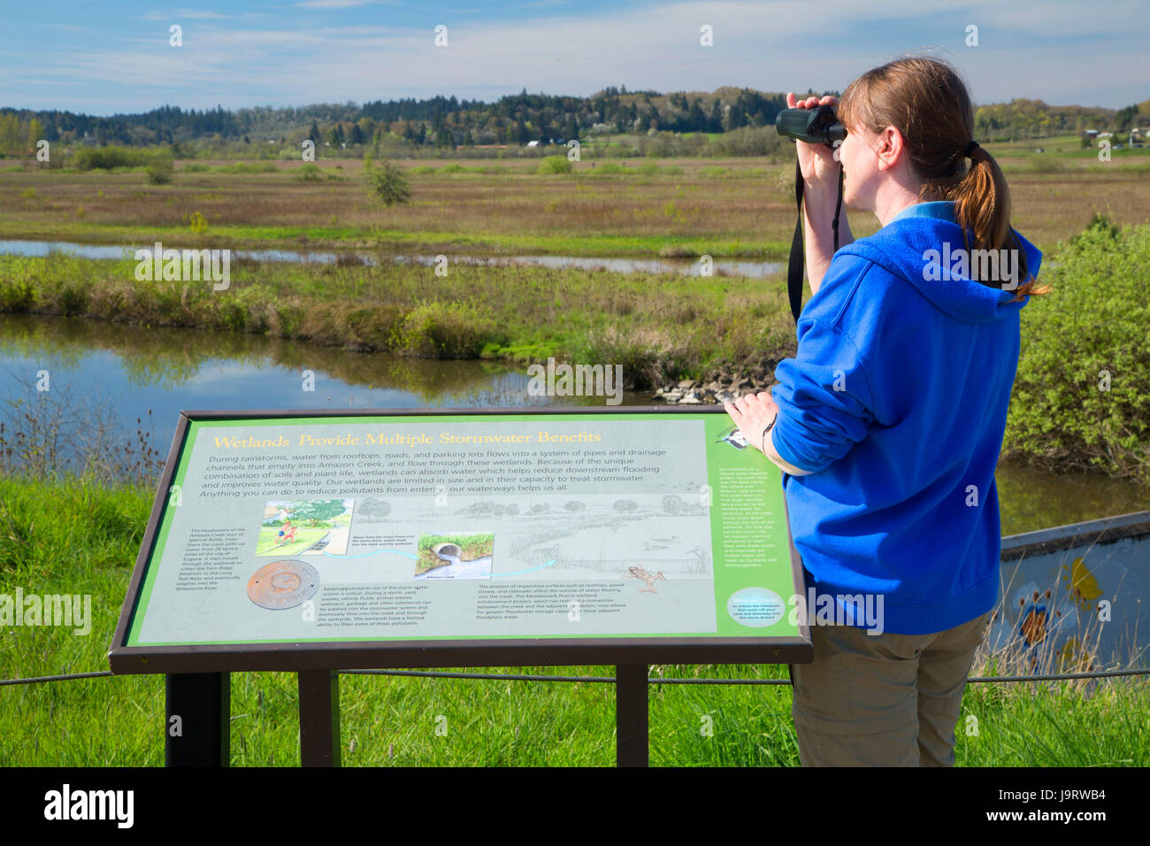 Birding from Fern Ridge Path, West Eugene Wetlands, Eugene, Oregon ...