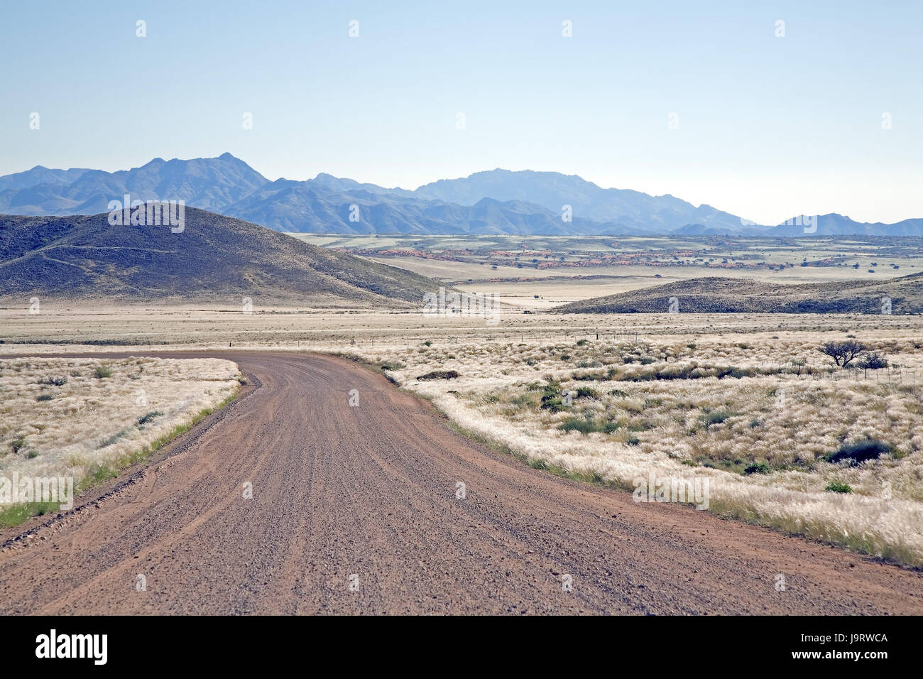 South-West Africa,Namibia,Karas' region,mountain landscape,grit runway ...