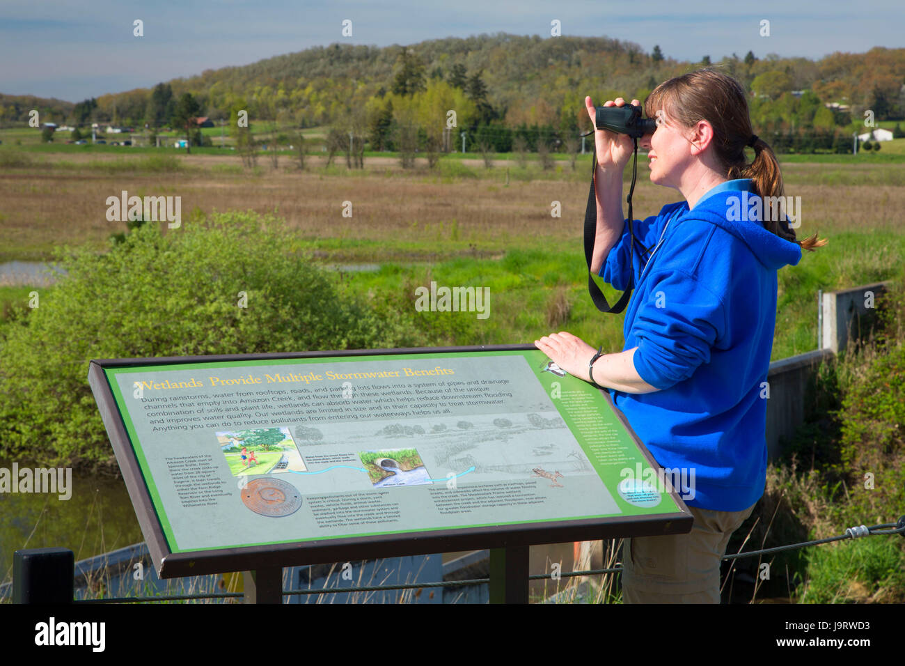Birding from Fern Ridge Path, West Eugene Wetlands, Eugene, Oregon ...