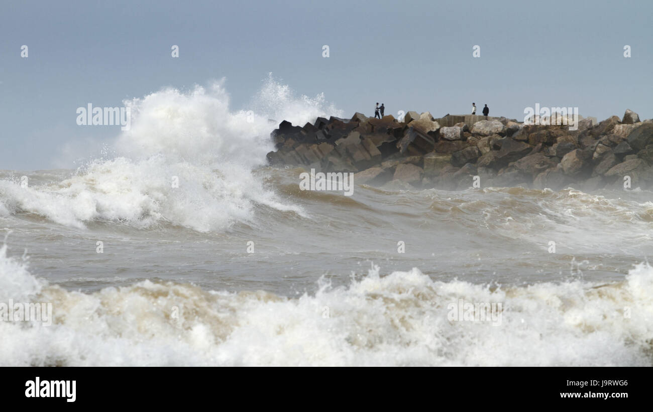 The stormy Atlantic with,Rabat,Morocco Stock Photo - Alamy