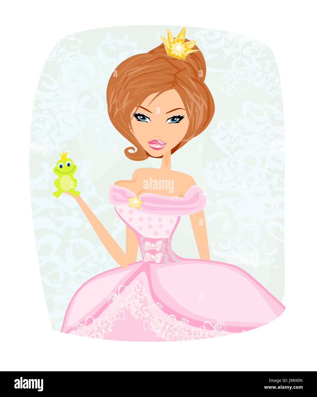 beautiful, beauteously, nice, frog, magic, princess, landscape, scenery ...