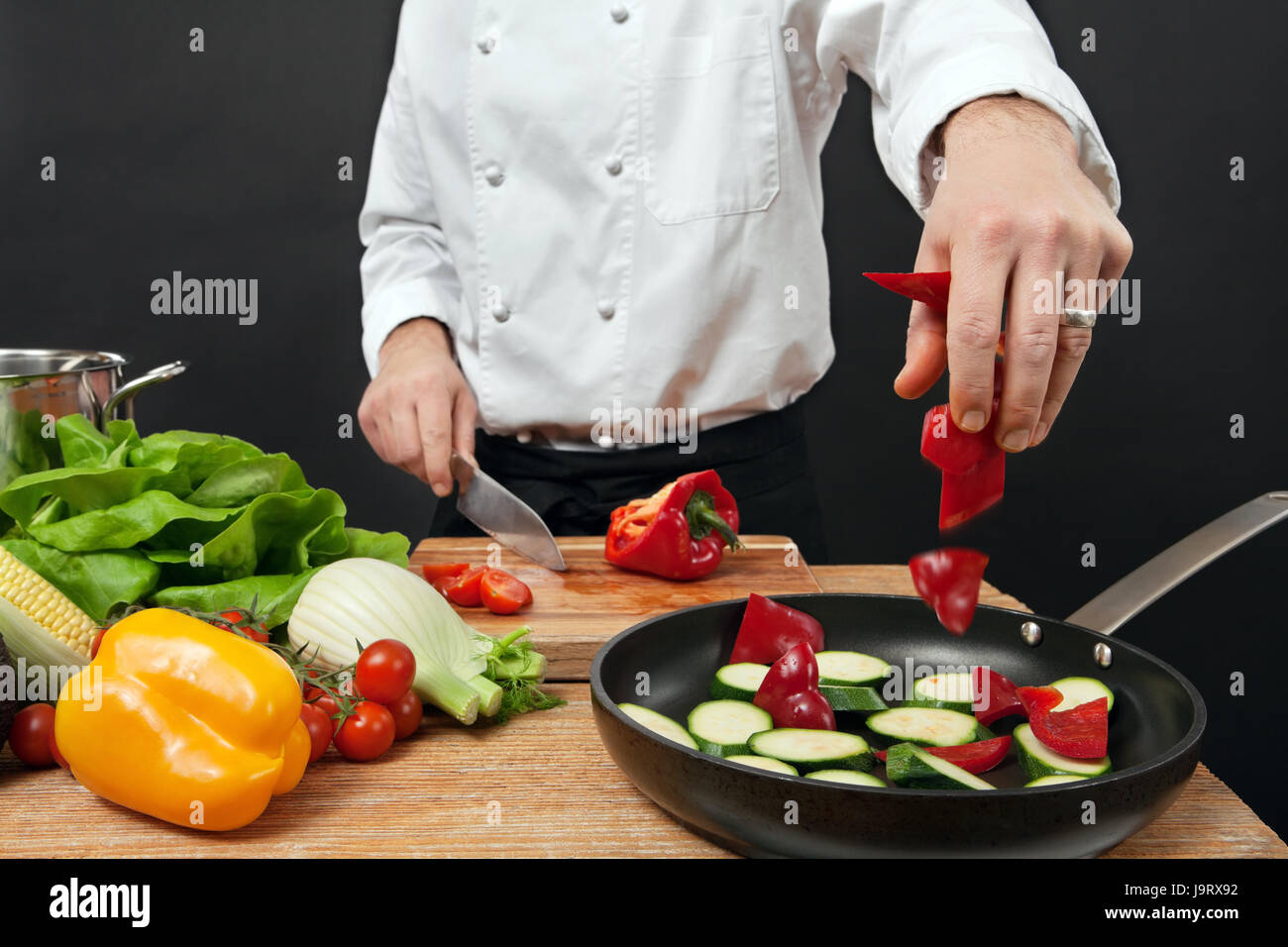 Man boiling corn hi-res stock photography and images - Alamy