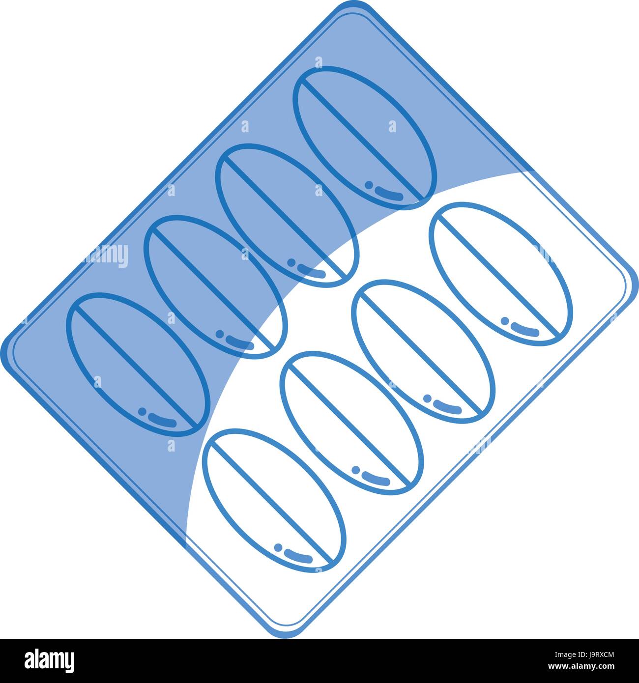 silhouette pills treatment pharmaceutical medication to care body Stock ...