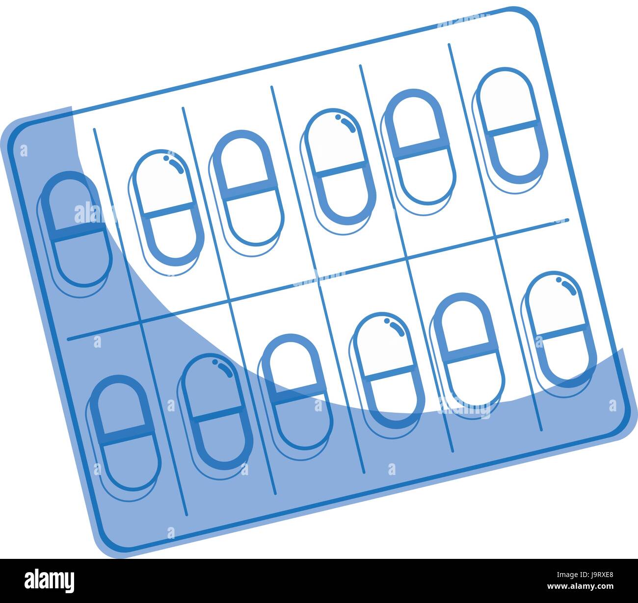silhouette pills treatment pharmaceutical medication to care body Stock ...