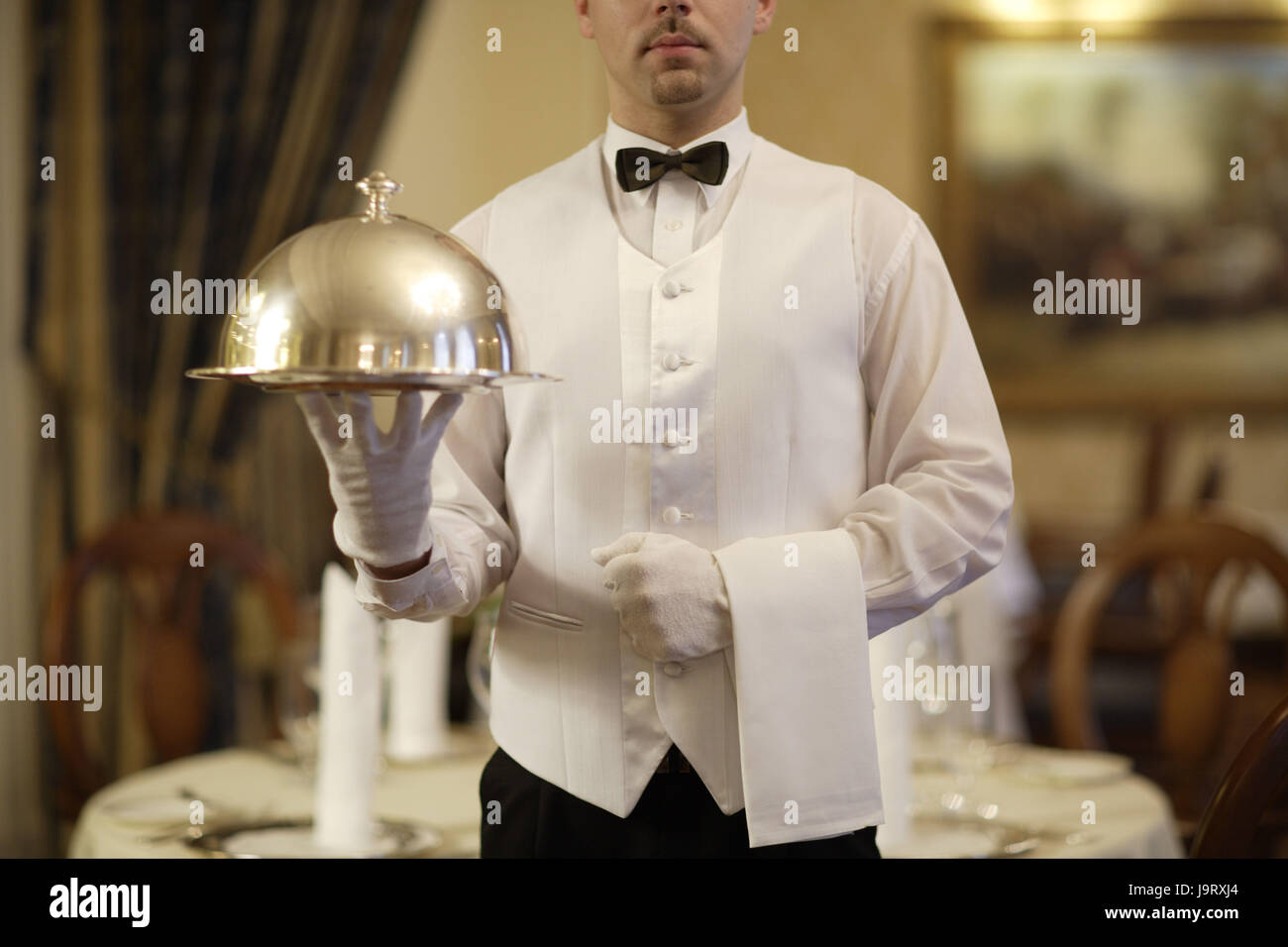 Man waiter waiters hi-res stock photography and images - Alamy