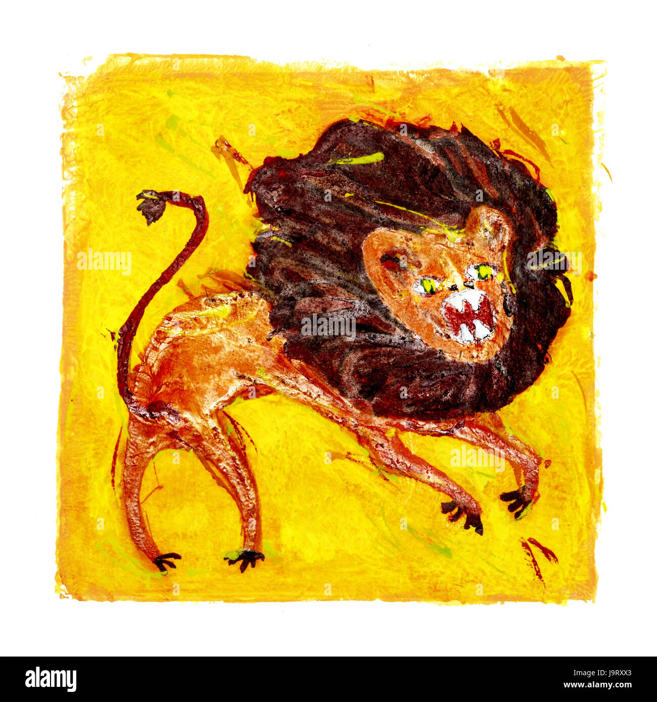 Leo constellation lion hi-res stock photography and images - Alamy