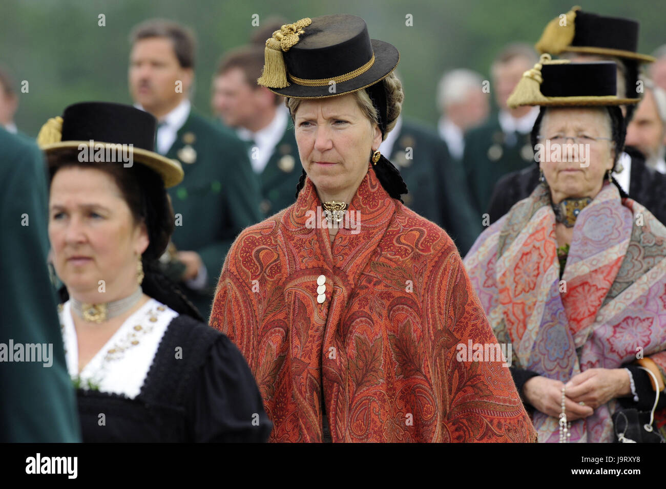 Bavaria,Germany,Chiemgau to the band 'Maria to seven lime-trees' Stock ...