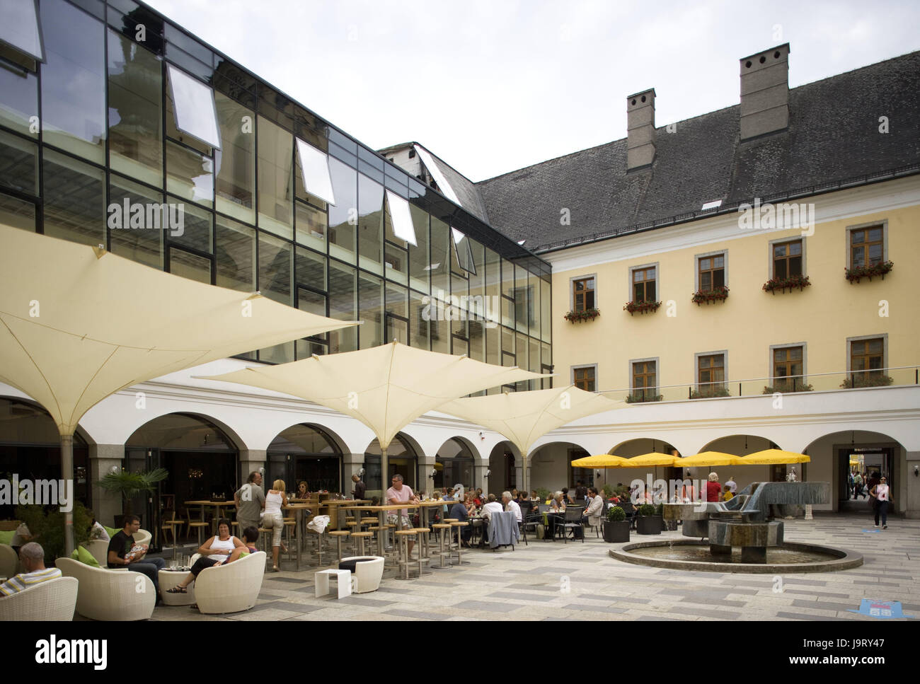 Austria,Upper Austria,Linz,Ursulinenhof,cultural centre,state capital ...