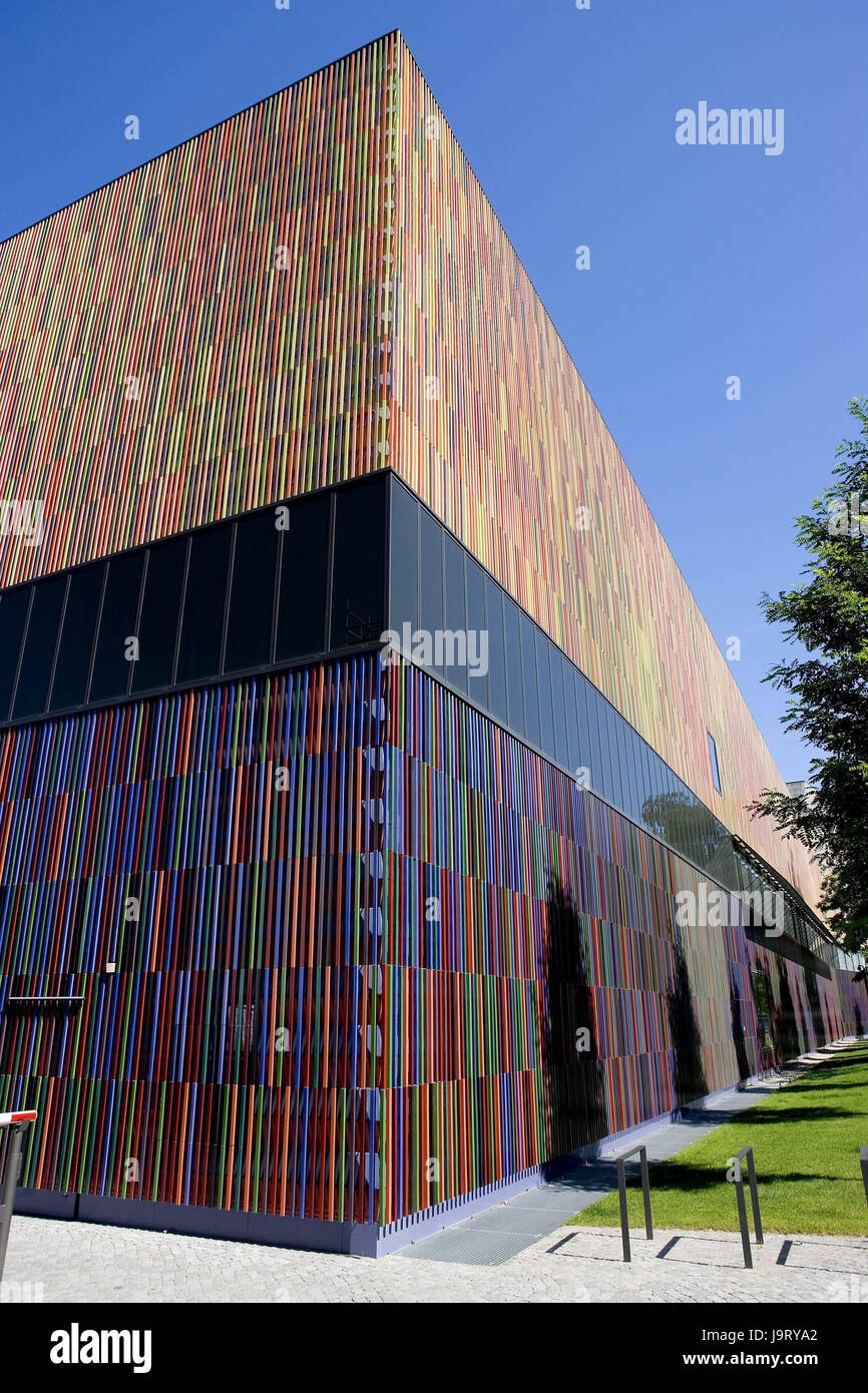 Germany,Bavaria,Munich,museum Brandhorst,outside,Maxvorstadt,fire nest ...