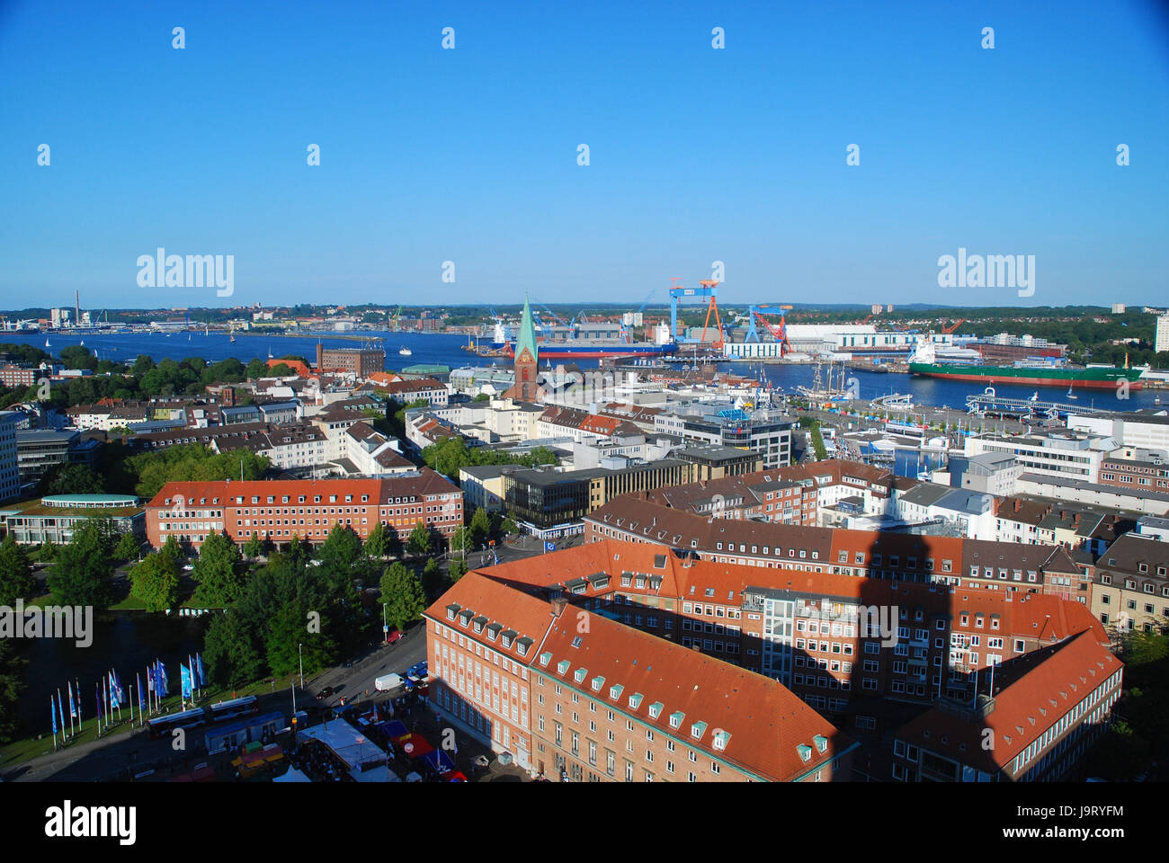 Germany,Schleswig - Holstein,Kiel,town view Stock Photo - Alamy