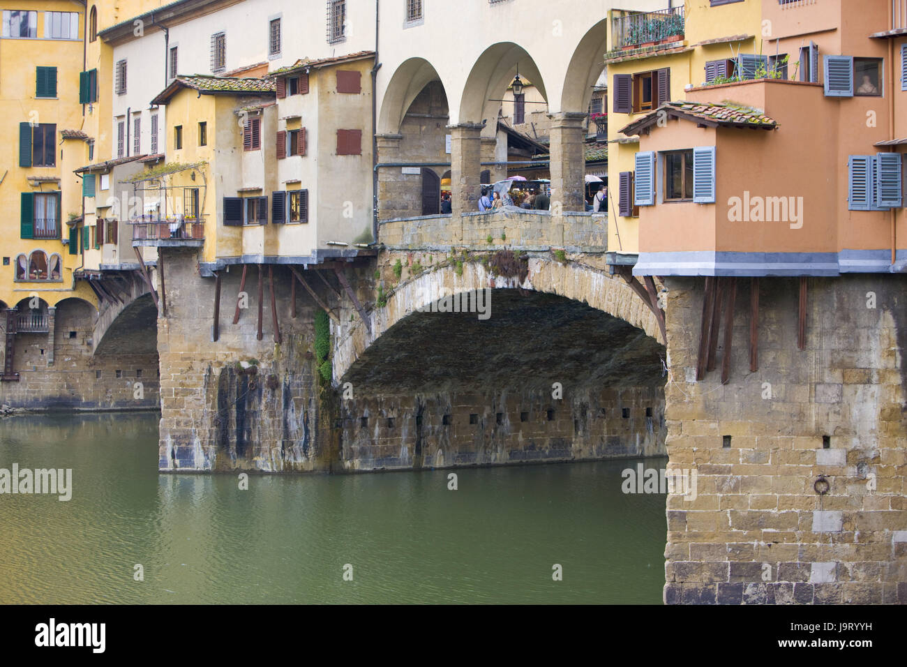 Italy,Tuscany,Florence,Ponte Vecchio,flux Arno,Europe,town,Old Town ...