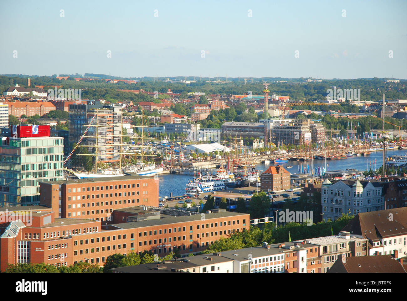 Germany,Schleswig - Holstein,Kiel,town view Stock Photo - Alamy