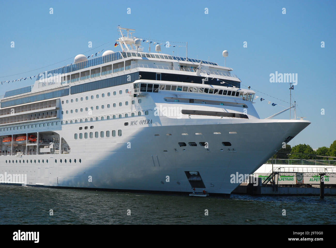 Germany,Schleswig - Holstein,Kiel,town harbour,quay,cruise ship Stock ...