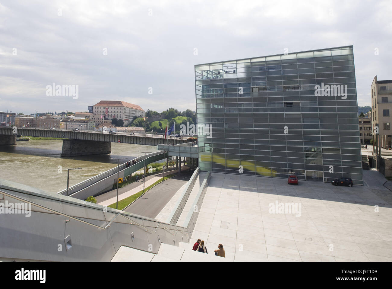 Austria,Upper Austria,Linz,are Electronica centre,town square,state ...