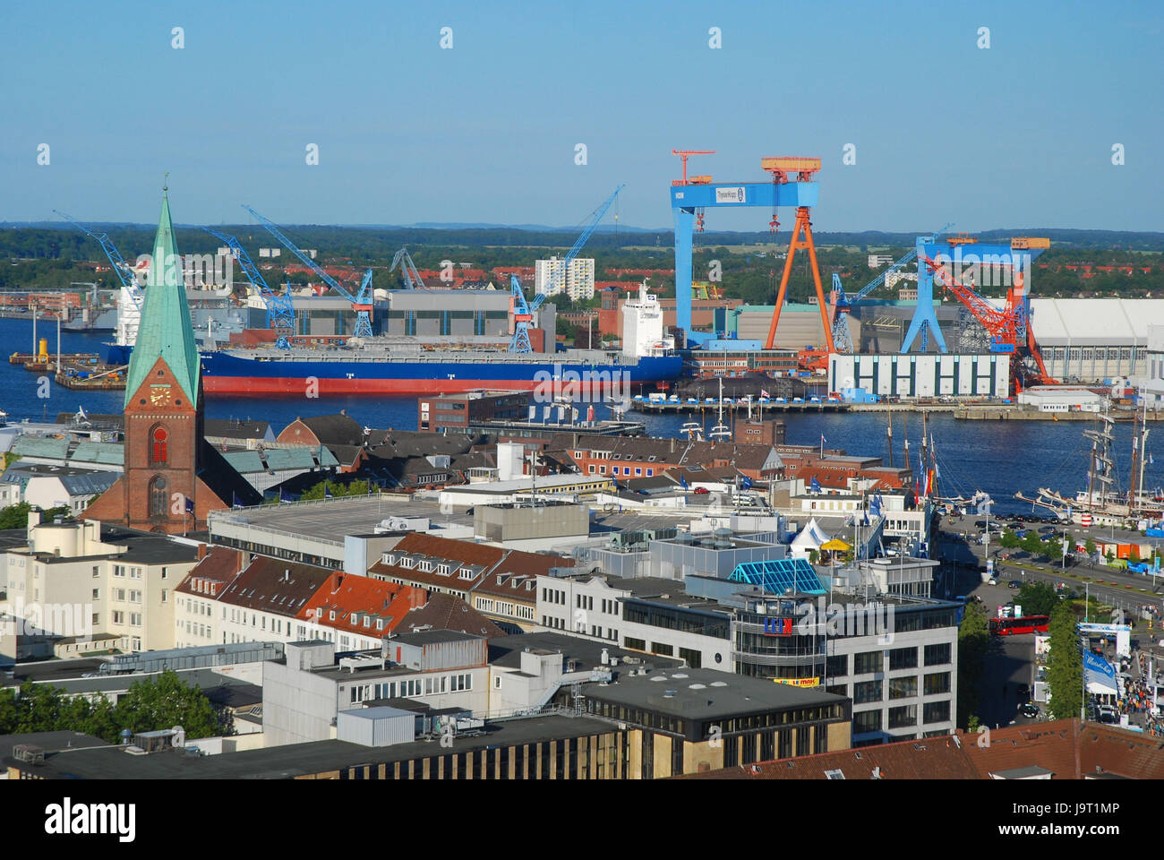 Germany,Schleswig - Holstein,Kiel,town view,harbour Stock Photo - Alamy