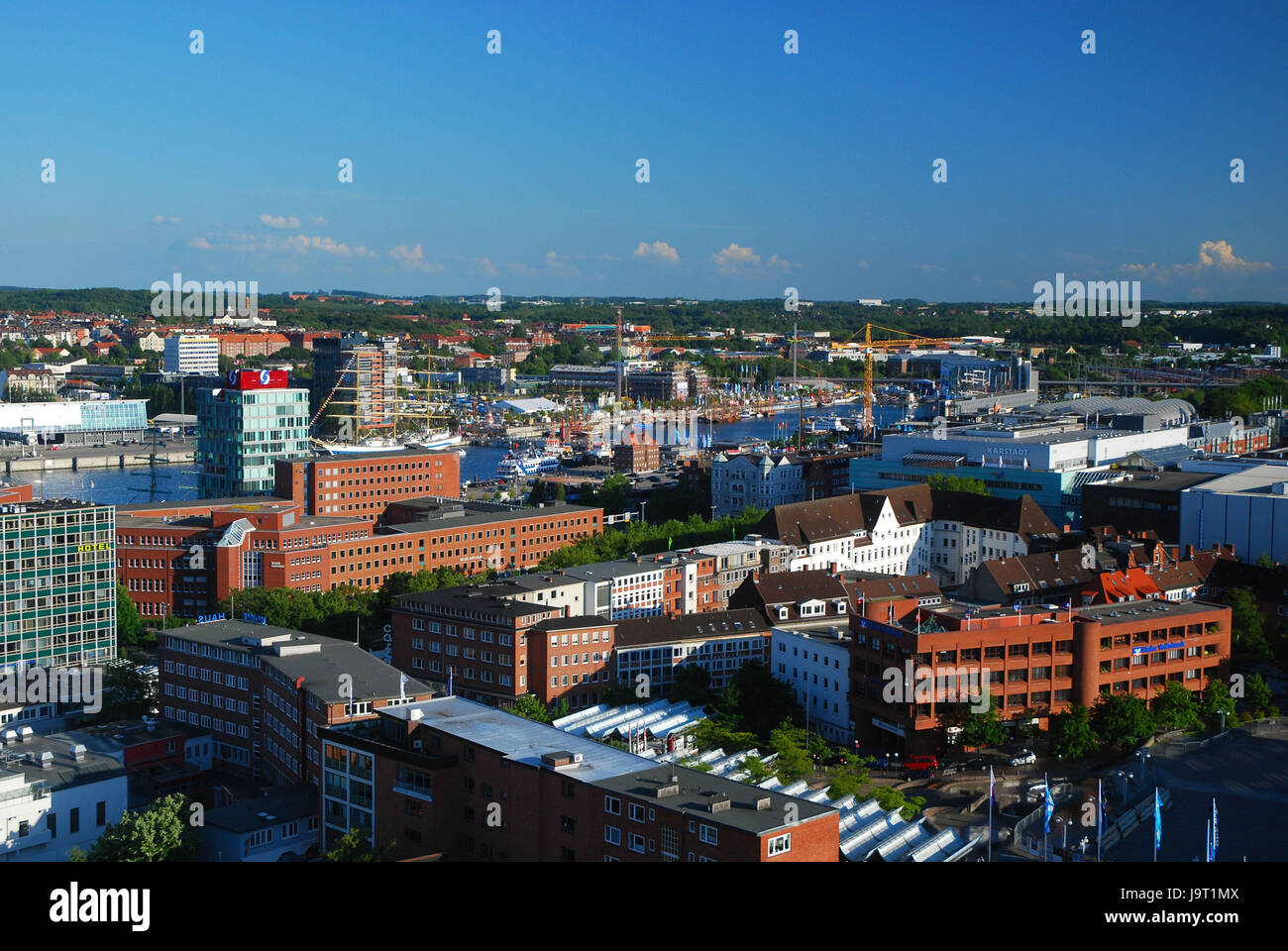 Germany,Schleswig - Holstein,Kiel,town view Stock Photo - Alamy