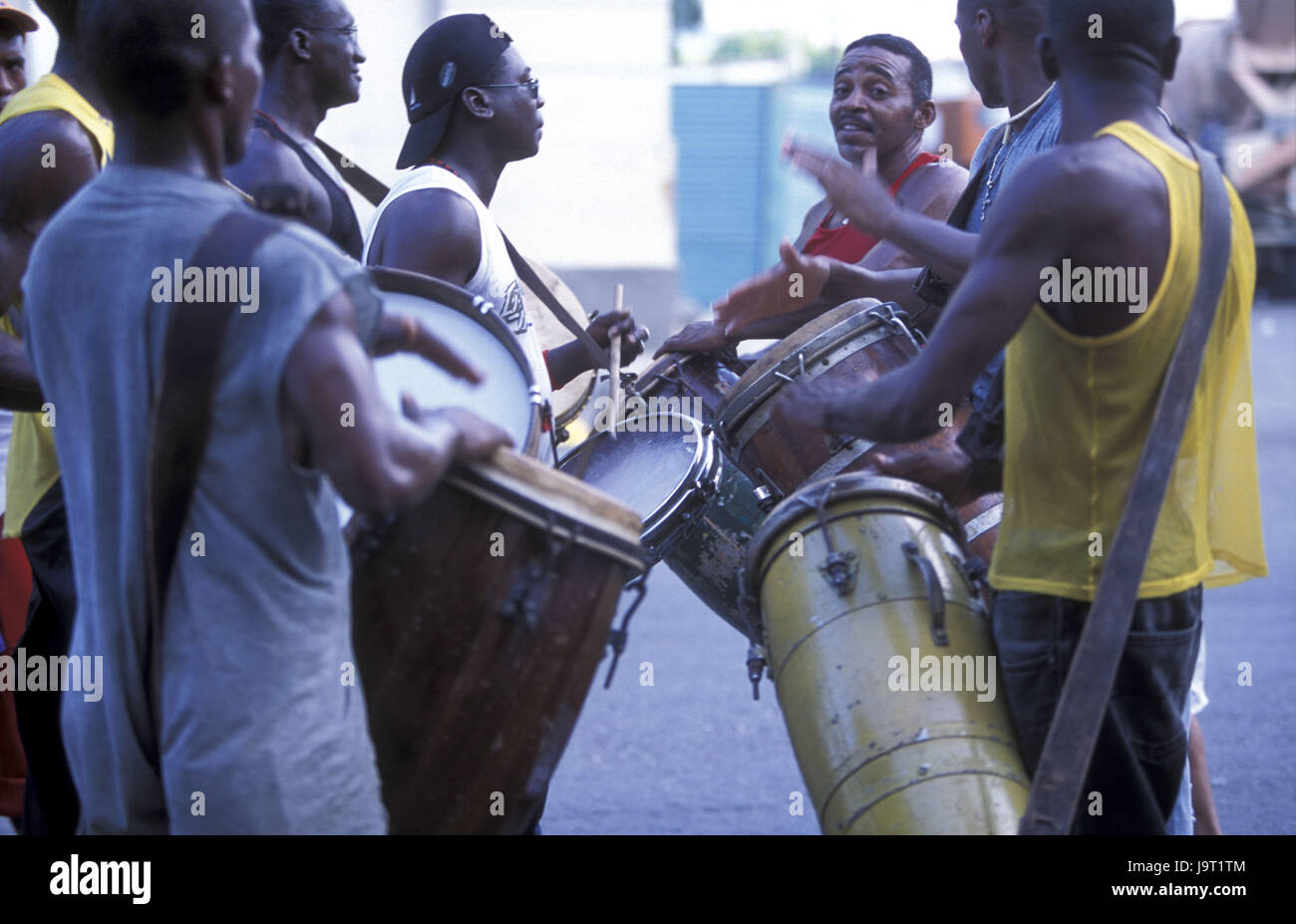 Cuba,Matanzas,rumba feast,drummer,happily,no model release,Central ...