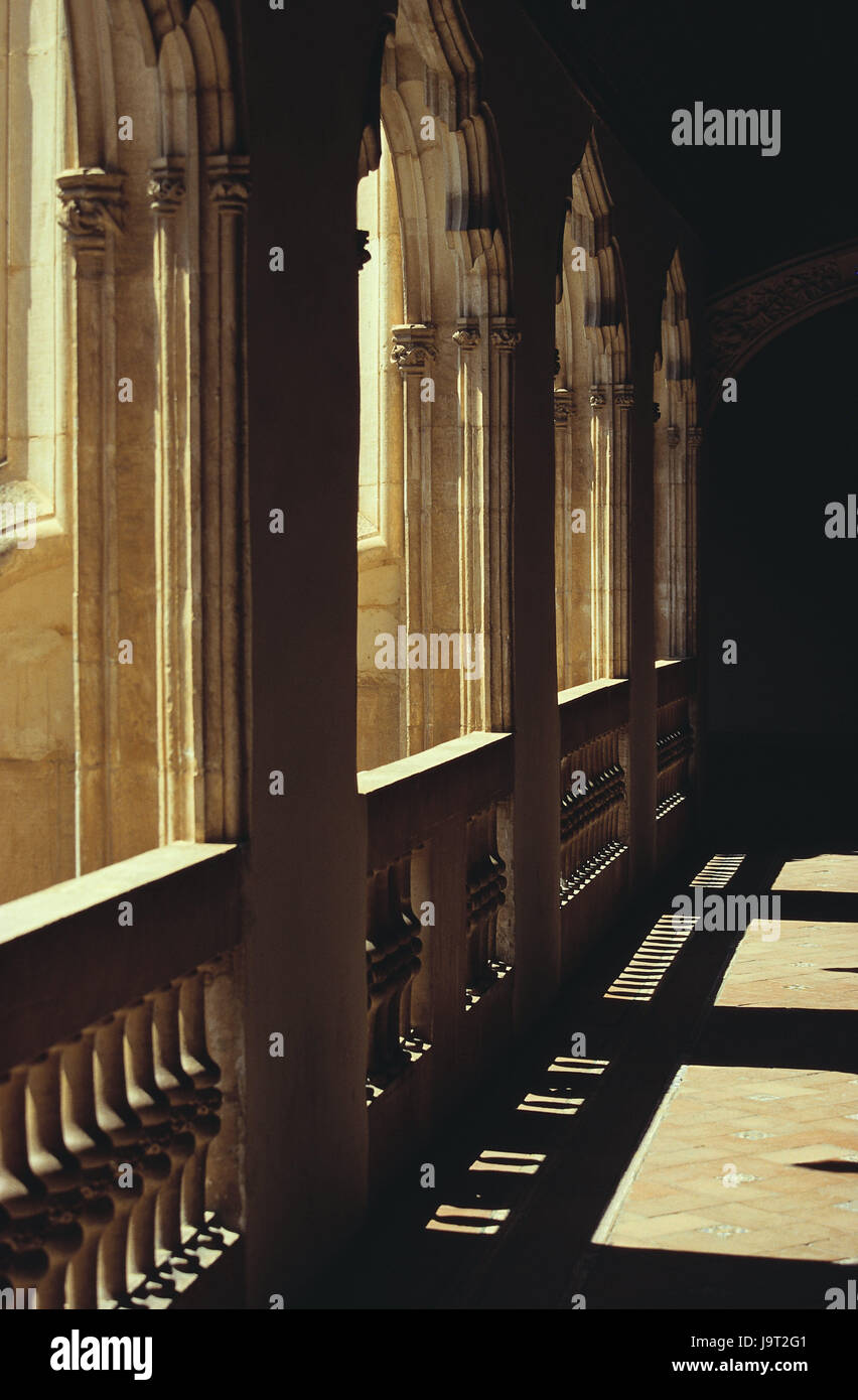 Cloister,cloister,detail,conception,pillars,curves,architecture ...