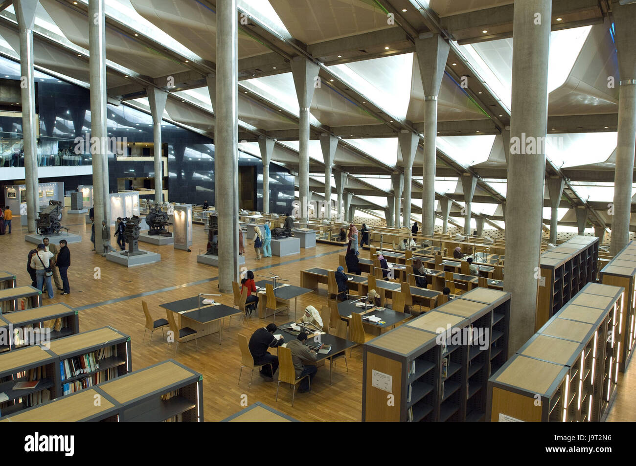 Egypt,Alexandria,Bibliotheca Alexandrina,public library Stock Photo - Alamy
