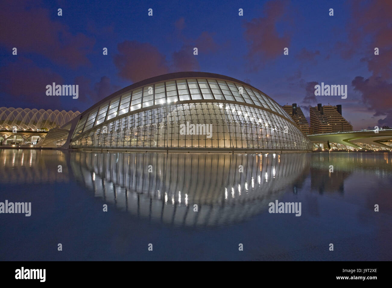 Spain,Valencia,Science centre,'town of the arts and the sciences ...