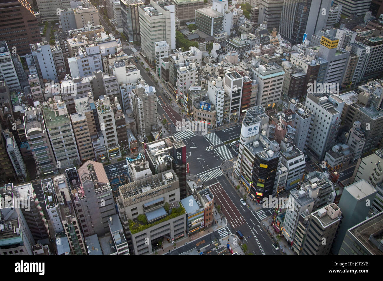 Japan,Tokyo,Minato Ku Distrikt,overview Stock Photo - Alamy
