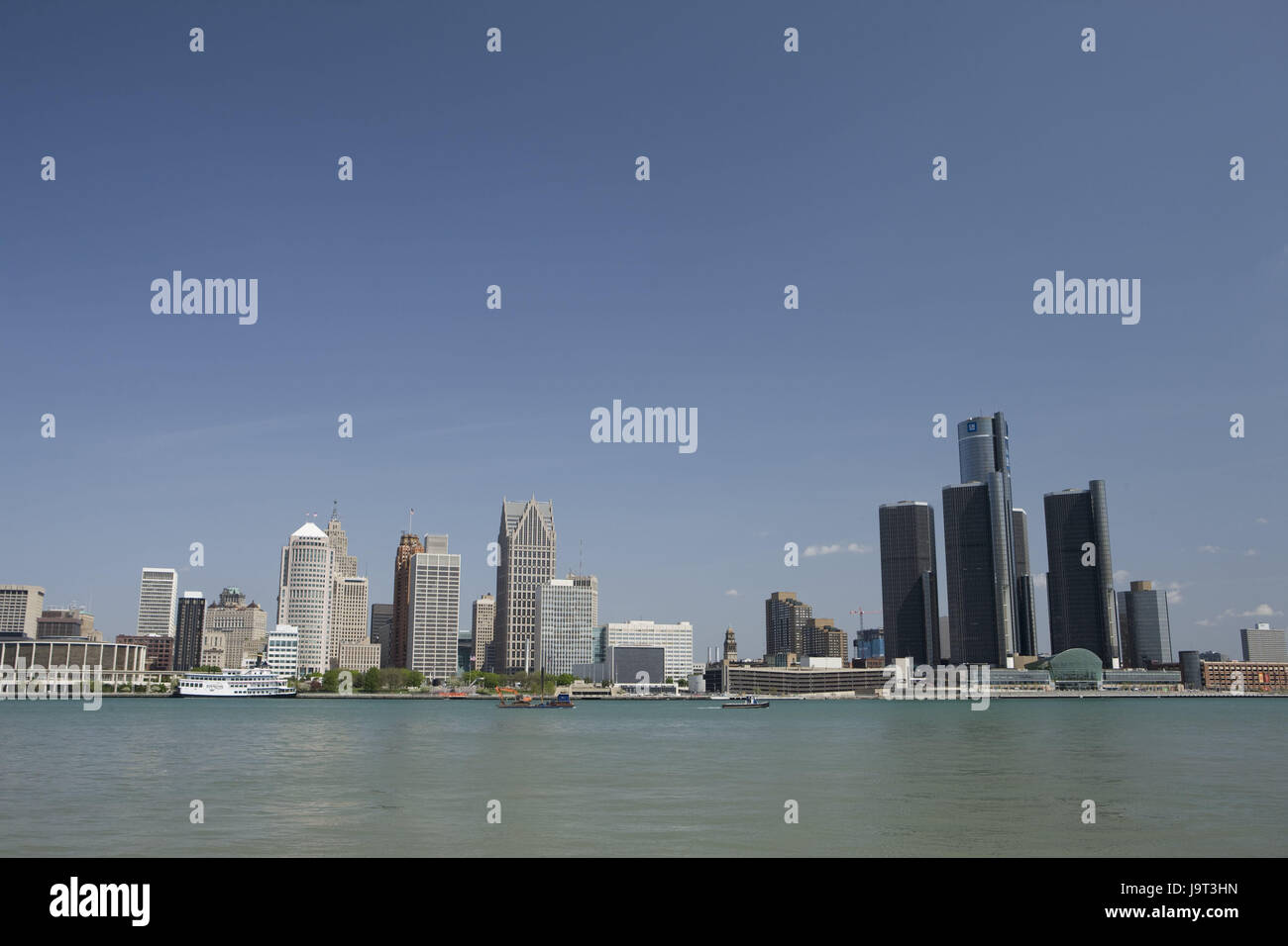 Detroit landmarks hi-res stock photography and images - Alamy