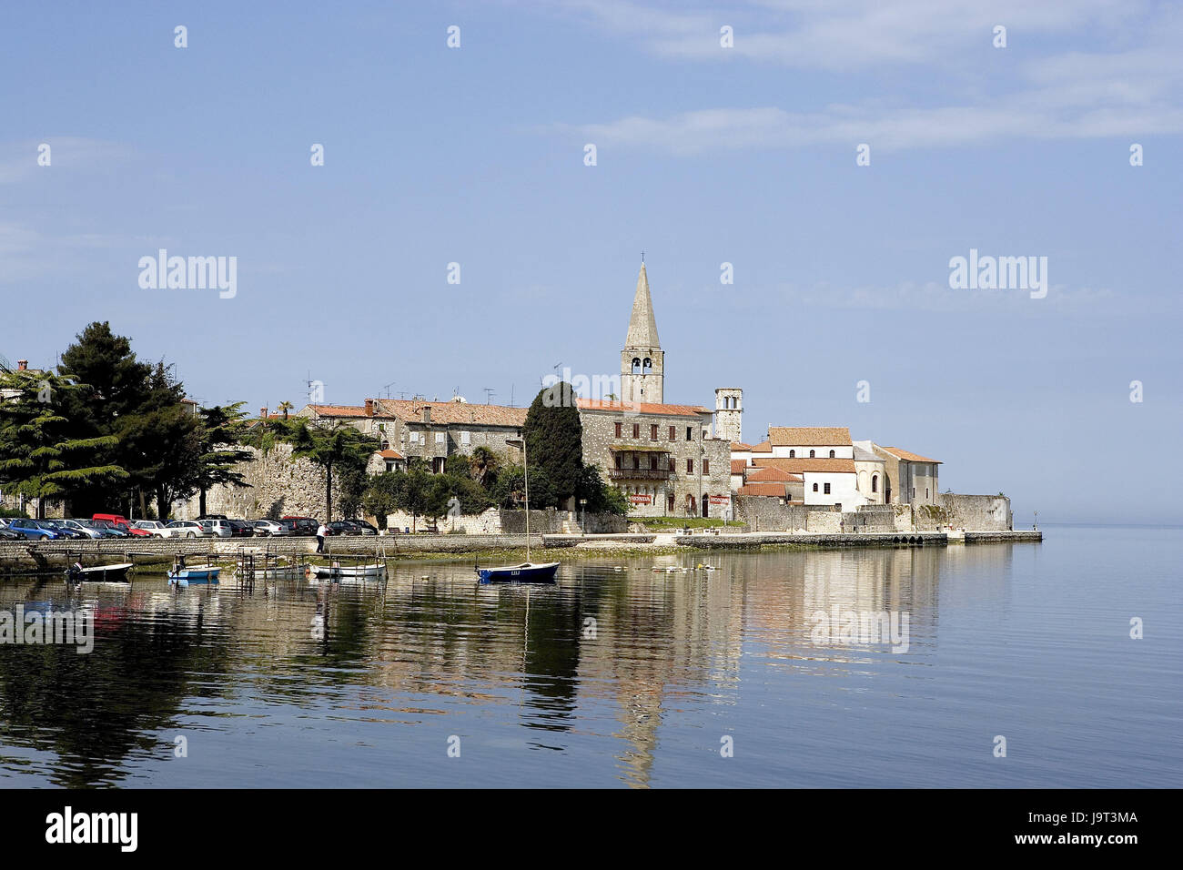 Croatia,Istria,Porec,town view,harbour,boats,Europe,destination,town ...