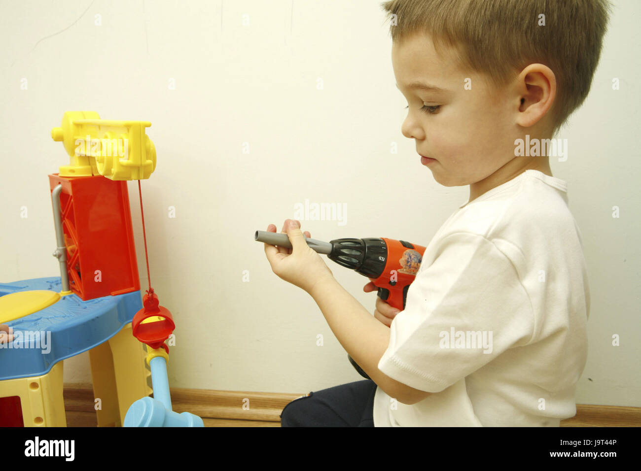 Boy in childrens play hi-res stock photography and images - Alamy