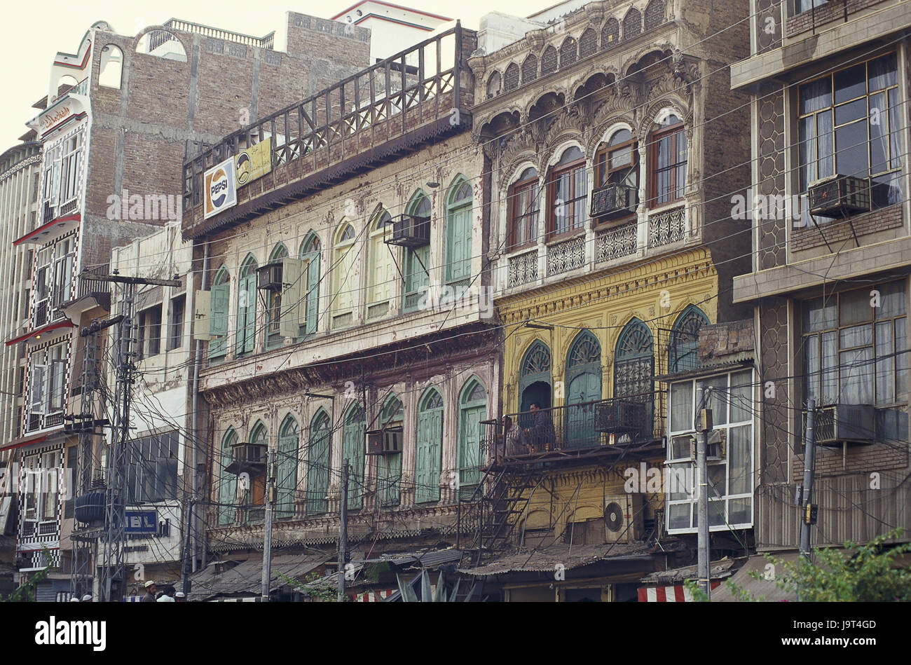 Pakistan,Peshawar,house line,Asia,town,houses,buildings,architecture ...