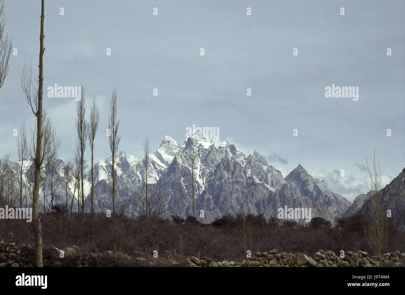 Pakistan,Gilgit,Karakorumgebirge,mountain landscape,Asia,lookout ...