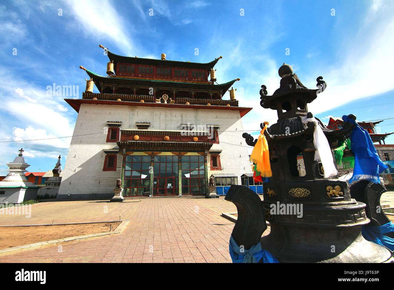 The Gandantegchinlen Monastery is a Tibetan-style Buddhist monastery in ...