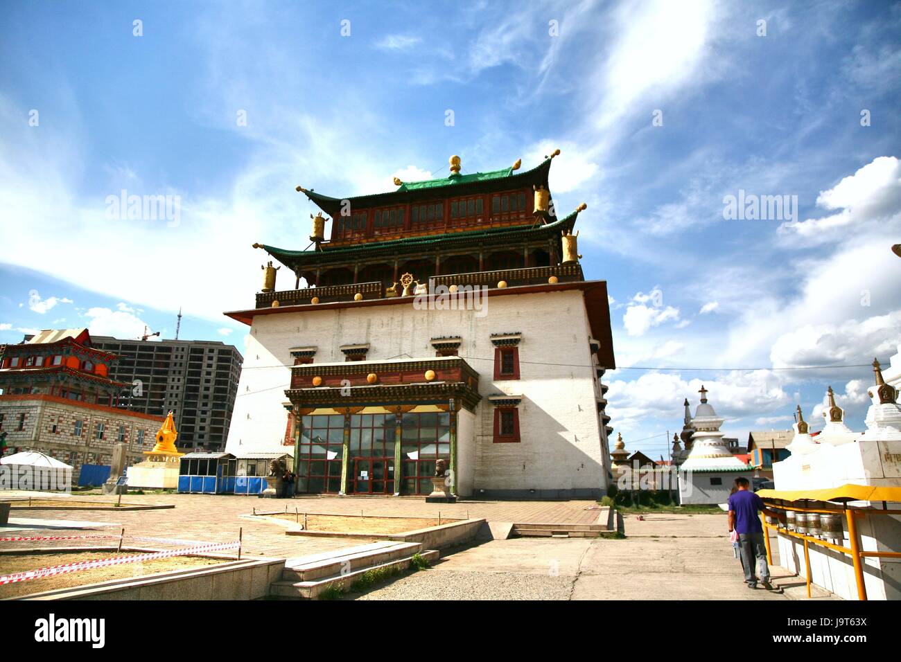 The Gandantegchinlen Monastery is a Tibetan-style Buddhist monastery in ...
