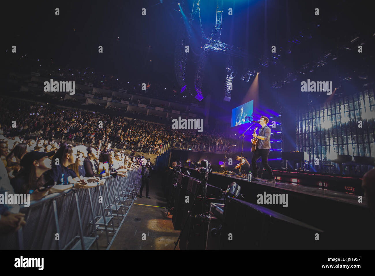 London, UK. 2nd June, 2017. Canadian singer and songwriter, Shawn ...