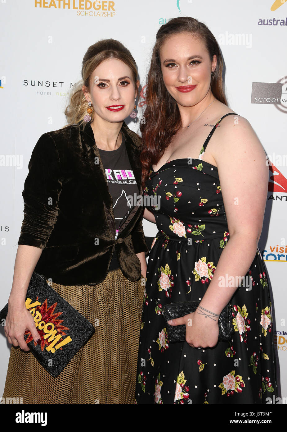 01 June 2017 - West Hollywood, California - Ashleigh Bell, Kate Ledger ...