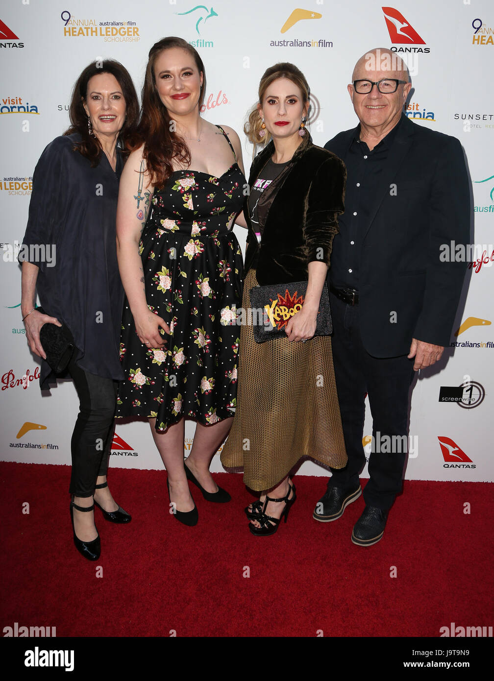 01 June 2017 - West Hollywood, California - Sally Bell, Ashleigh Bell ...