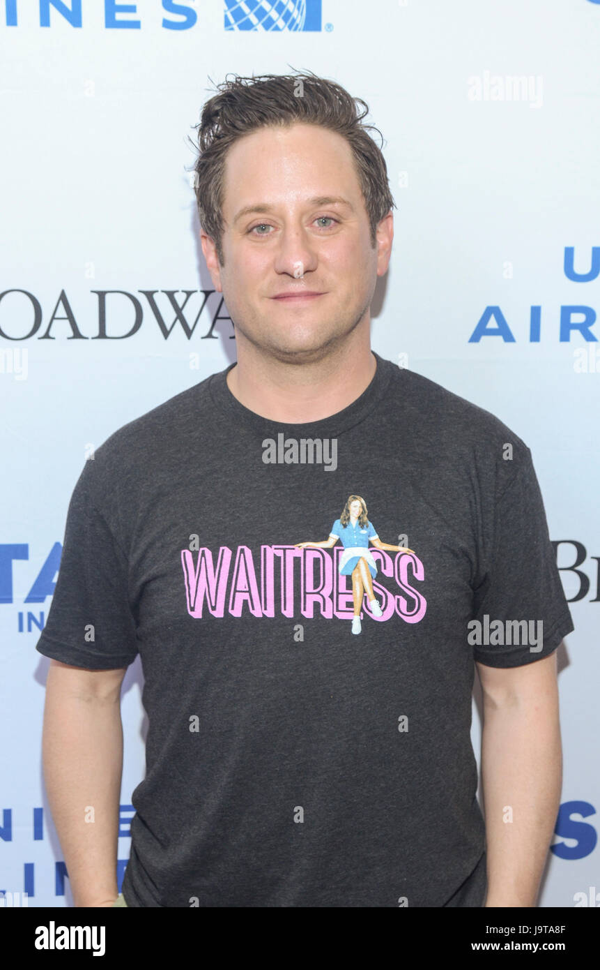 New York, NY, USA. 2nd June, 2017. Christopher Fitzgerald attends the ...