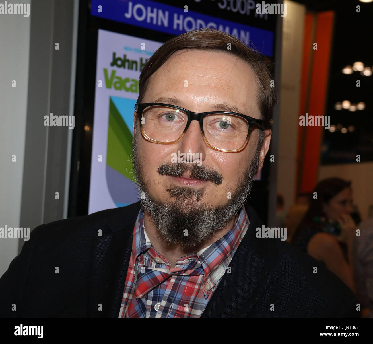 New York, New York, USA. 1st June, 2017. Author JOHN HODGMAN attends ...