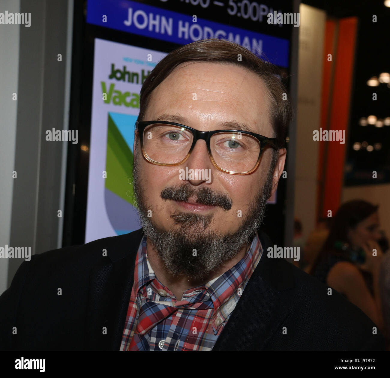 New York, New York, USA. 1st June, 2017. Author JOHN HODGMAN attends ...