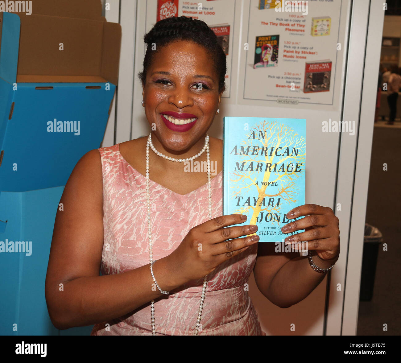 New York, New York, USA. 1st June, 2017. Author TAYARI JONES attends ...