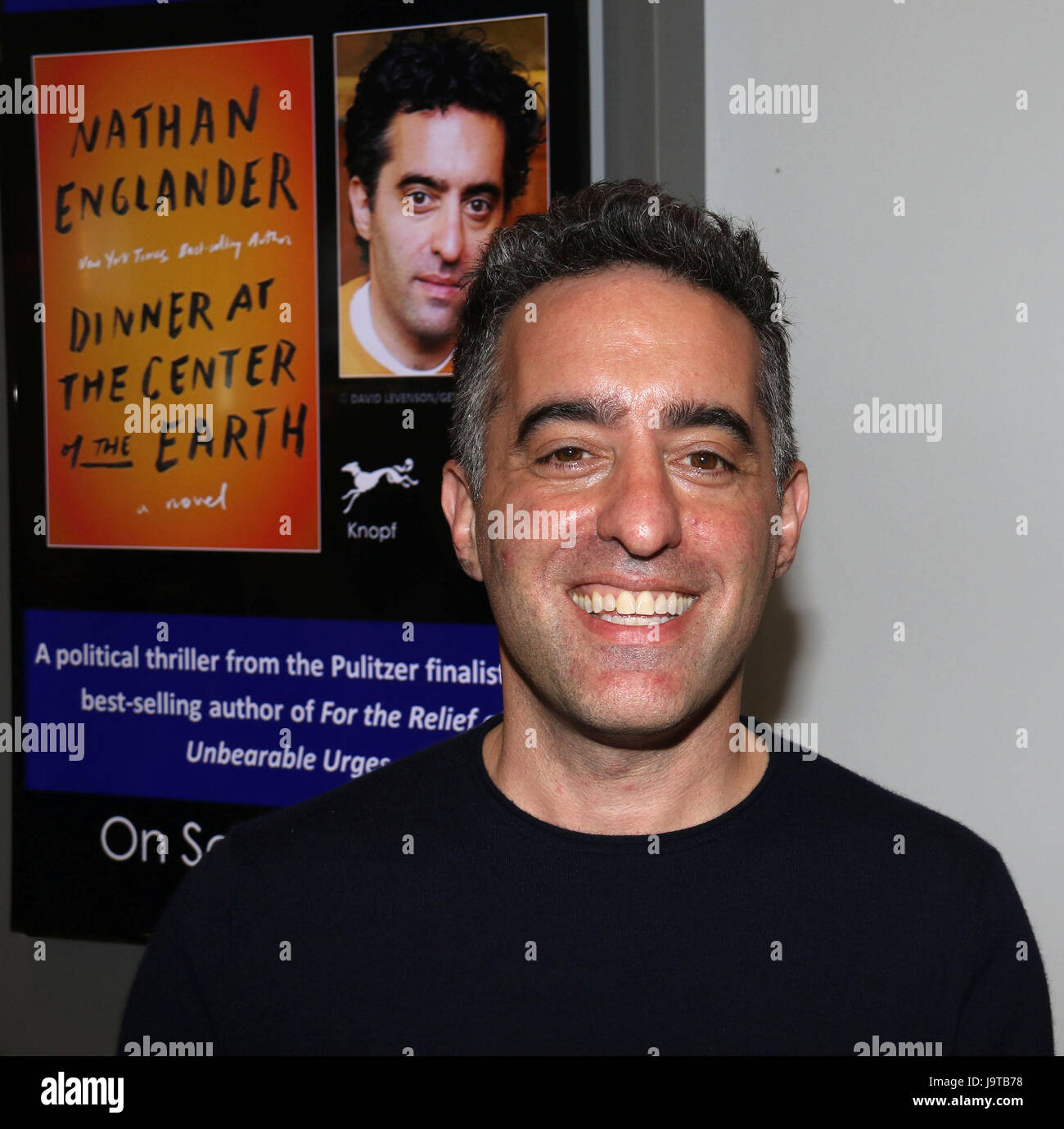 New York, New York, USA. 1st June, 2017. Author NATHAN ENGLANDER ...