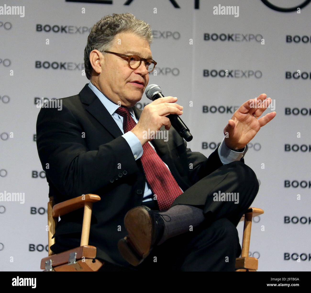 New York, New York, USA. 2nd June, 2017. US Senator AL FRANKEN attends ...